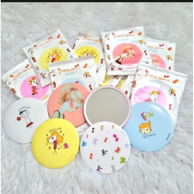 Jual Cermin Kaca Bulat Kecil / Cermin Bulat Mini Karakter | Shopee ...