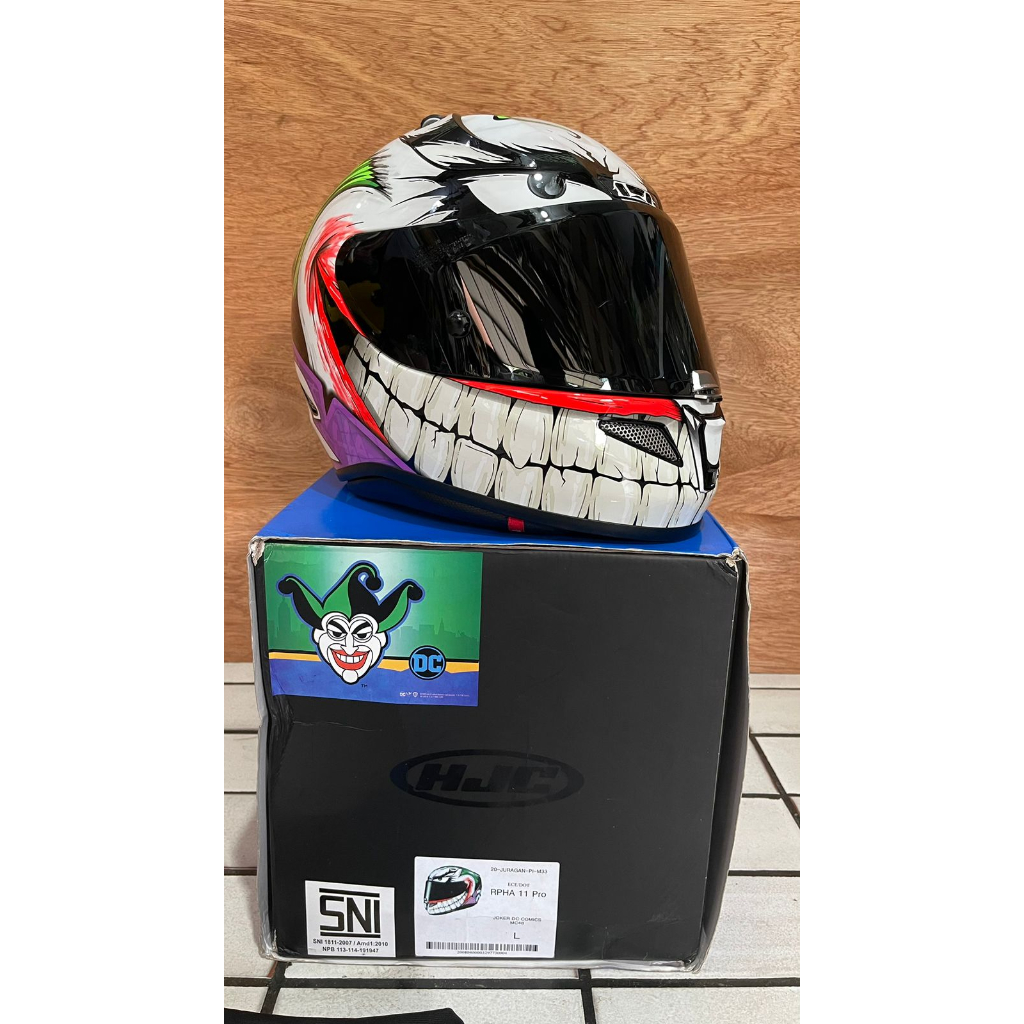 Jual HJC RPHA11 JOKER LIMITED EDITION | Helm Full Face Original ...