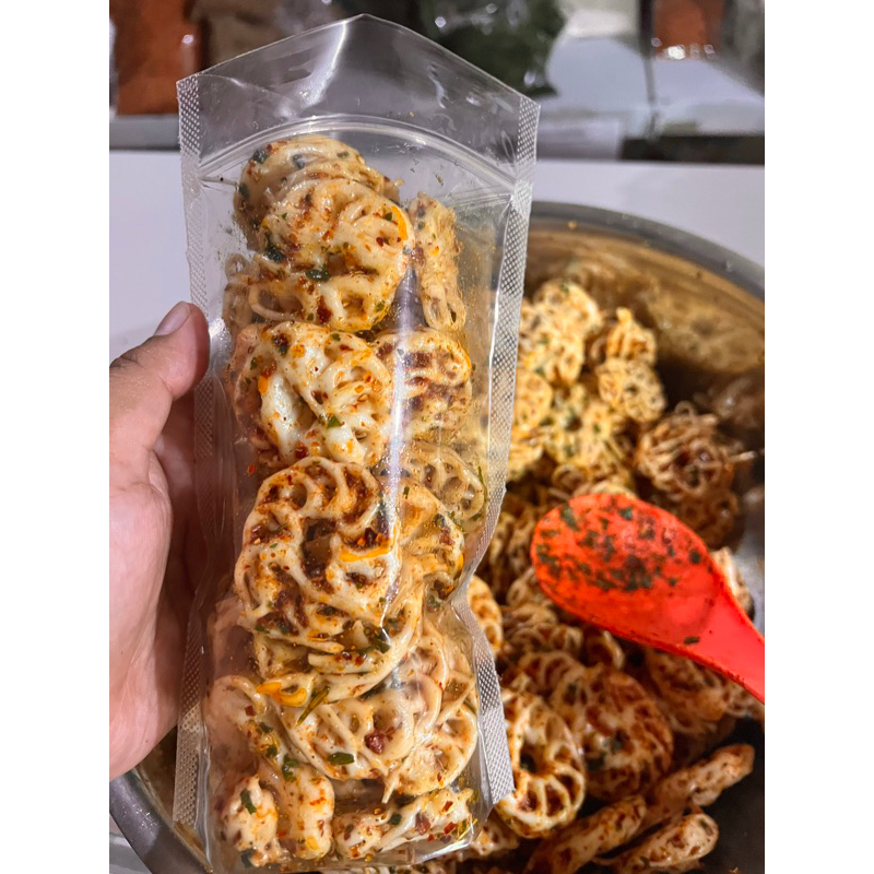 Jual Seblak Rafael Viral kemasan ekonomis Seblak Rafael pedas daun ...