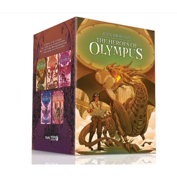 Jual Buku Novel The Heroes Of Olympus - Rick Riordn (Republish) Boxset ...