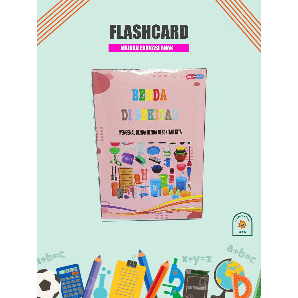 Jual Flash Card Edukasi Anak Cerdas Usia 1 Sampai 3 Tahun | Shopee ...