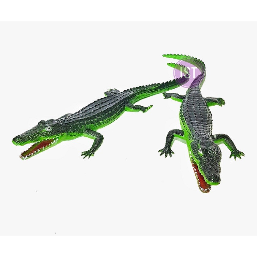 Jual Mainan Anak Karet Buaya Crocodile Buaya Bunyi Karet Edukasi Lucu ...
