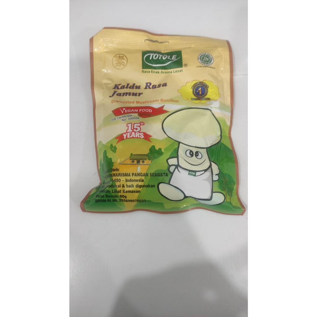 Jual totole kaldu rasa jamur 40gr | kaldu Jamur 80g | Shopee Indonesia