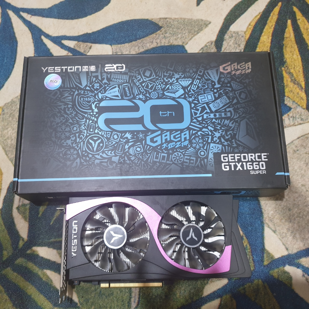 Jual VGA Yeston GTX 1660 SUPER 6GB | Shopee Indonesia