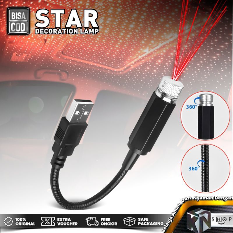 Jual Lampu LED USB Langit Langit Dekorasi Interior Mobil dan Kamar ...