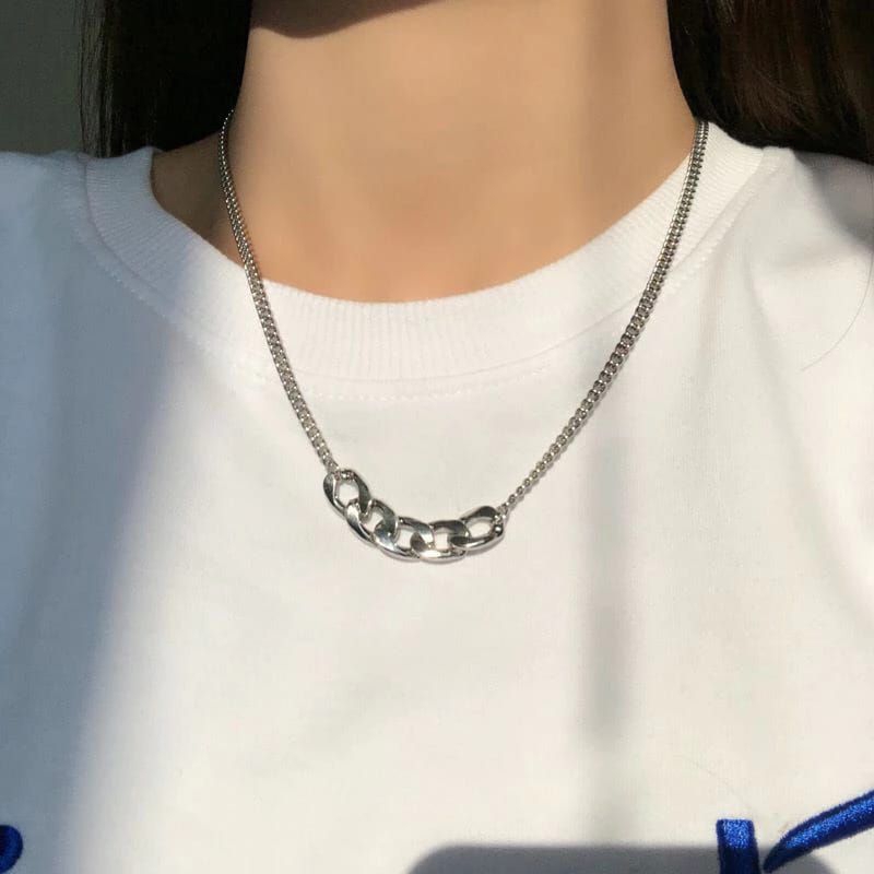 Jual KALUNG TITANIUM MODEL RANTAI KOMBINASI TERKINI | Shopee Indonesia