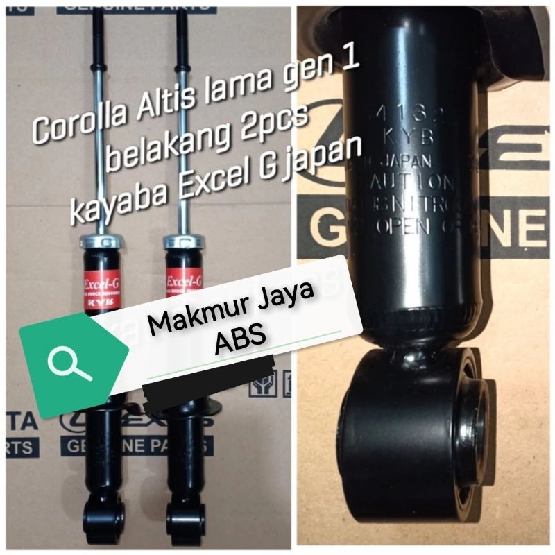 Jual shockbreaker shock absorber toyota altis lama gen 1 belakang ...
