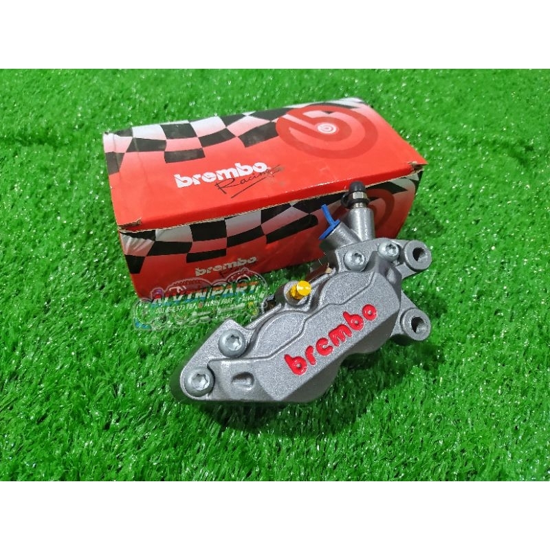 Jual kaliper Brembo axial 4p kaliper Brembo axial 4piston grey universal all motor | Shopee ...