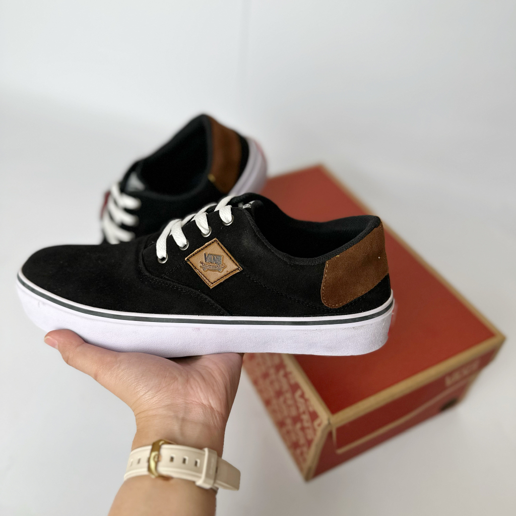 Jual GG - Sepatu OLD School Coklat full Suede Casual Karet Shoes Pria ...