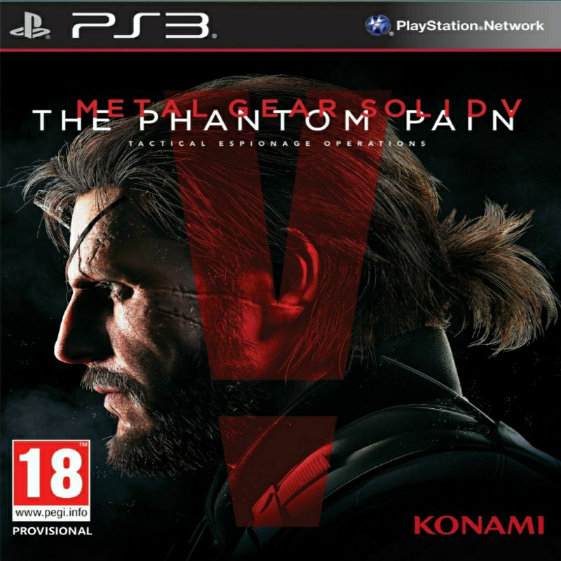 Jual Blu-ray disc game ps3 hen/cfw Metal Gear Solid V The Phantom Pain +DLC | Shopee Indonesia