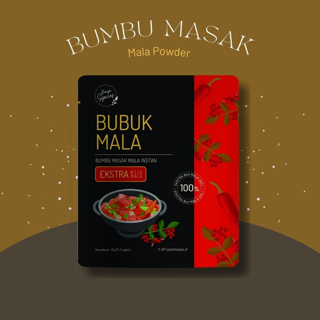 Jual Raya Spices - Bumbu Masak Mala Instan - Mala Powder - Mala Bubuk ...