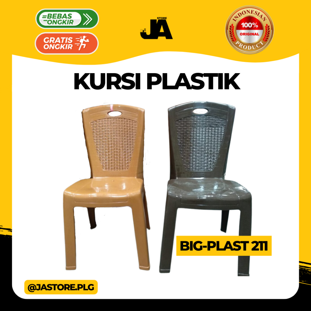 Jual Kursi Plastik Napolly BP 211 Tenda Sandaran Tinggi Kursi Tamu Plastik Murah Acara Teras ...