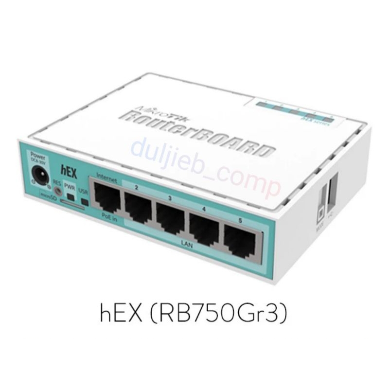 Jual MIKROTIK hEX RB750 GR3 New | Shopee Indonesia