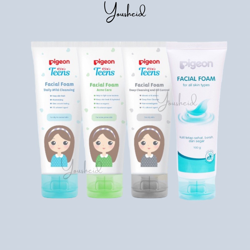 Jual Pigeon Teens Facial Foam - Daily Mild | Deep Cleansing & Oil ...