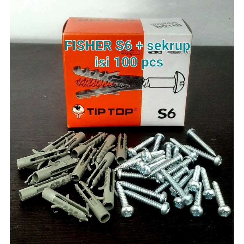 Jual S6 + Skrup s6 - 1 PACK ISI 100 PCS | Shopee Indonesia