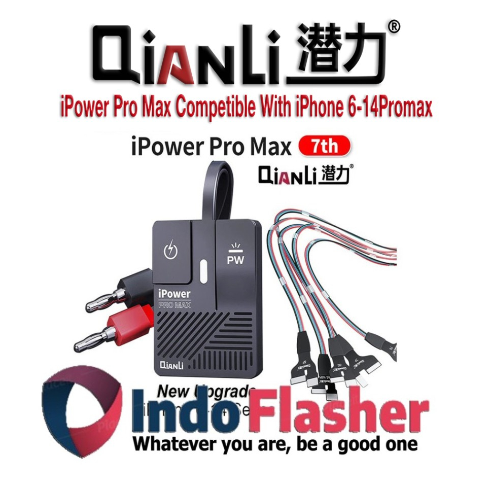 Jual Qianli iPower Pro Max iPhone 6-14 PM Gen 7th Qianli iPower Max Power Line for iPhone iPower ...