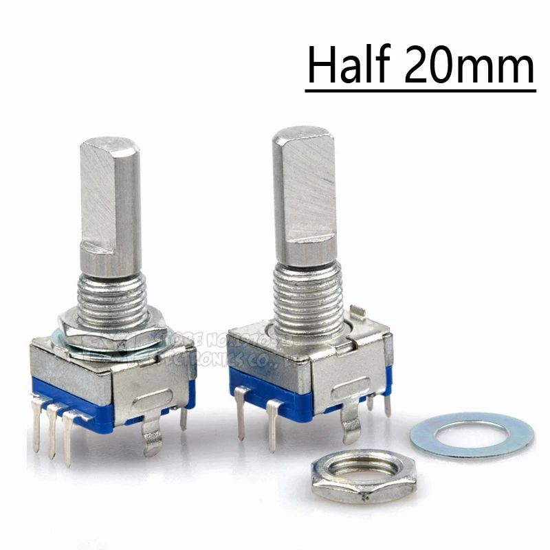 Jual Rotary Encoder EC11 5 Pin Audio Digital Potensiometer | Shopee ...