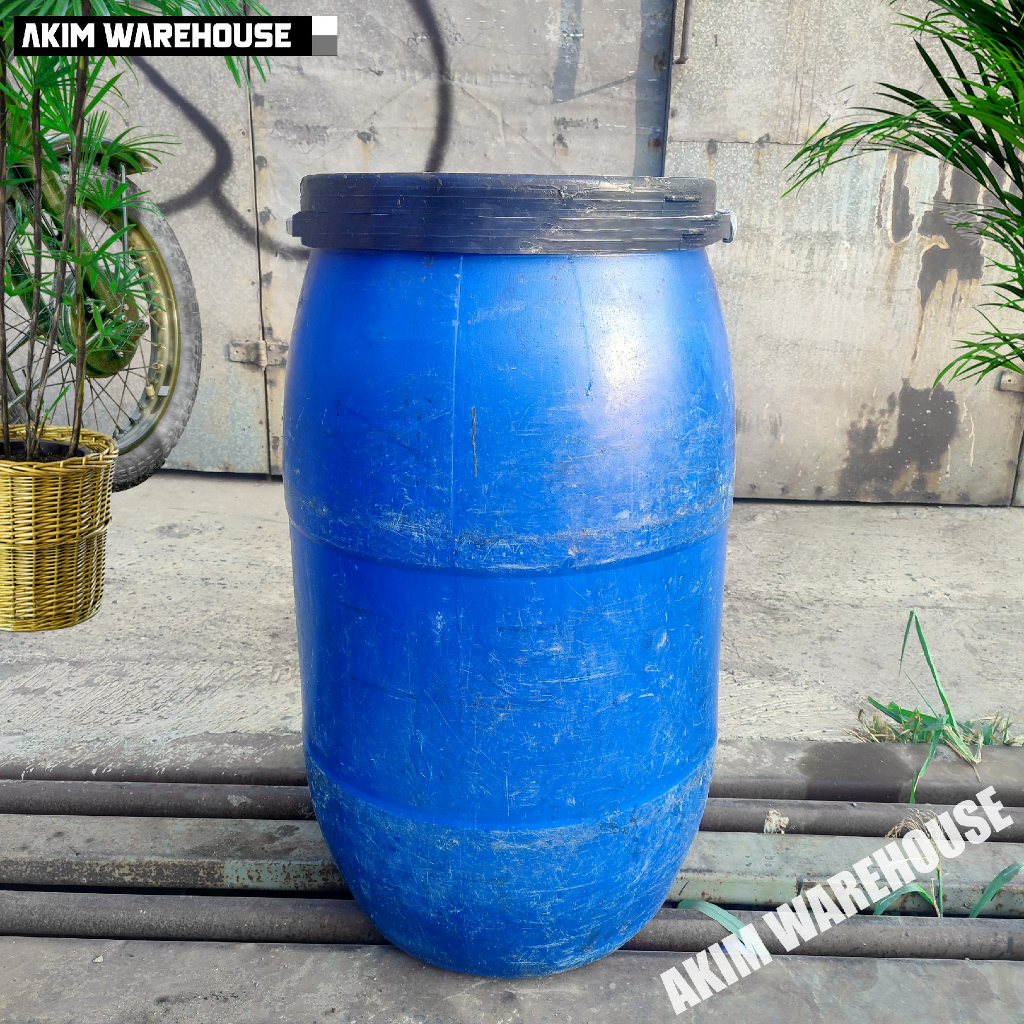 Jual Drum Tong 120 Liter Grade Original Industrial Fermentasi/Air/Kimia ...