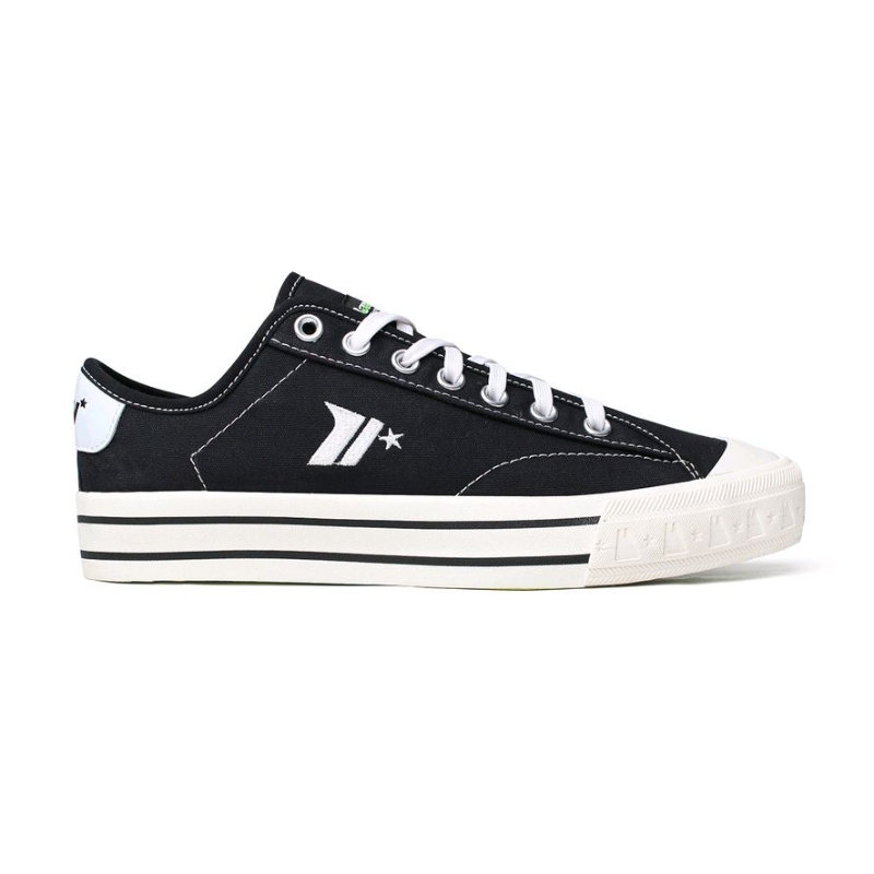 Jual Mavelin Nitro Low Black White - Sepatu Sneakers Casual Pria Wanita ...