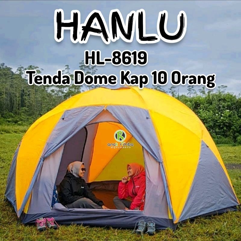 Jual TENDA DOME HANLU HL-8619 KAPASITAS 10 ORANG | Shopee Indonesia
