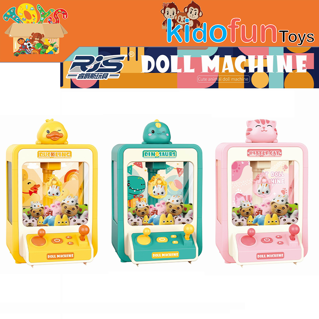 Jual Mainan Claw Doll Machine Large Mesin Capit Boneka Ada Lampu&Suara ...