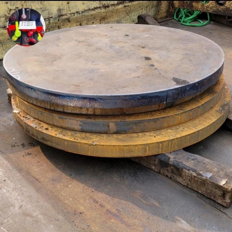 Jual Plat Besi Potongan Custom ukuran 8mm-100mm POTONG BULAT | Shopee ...