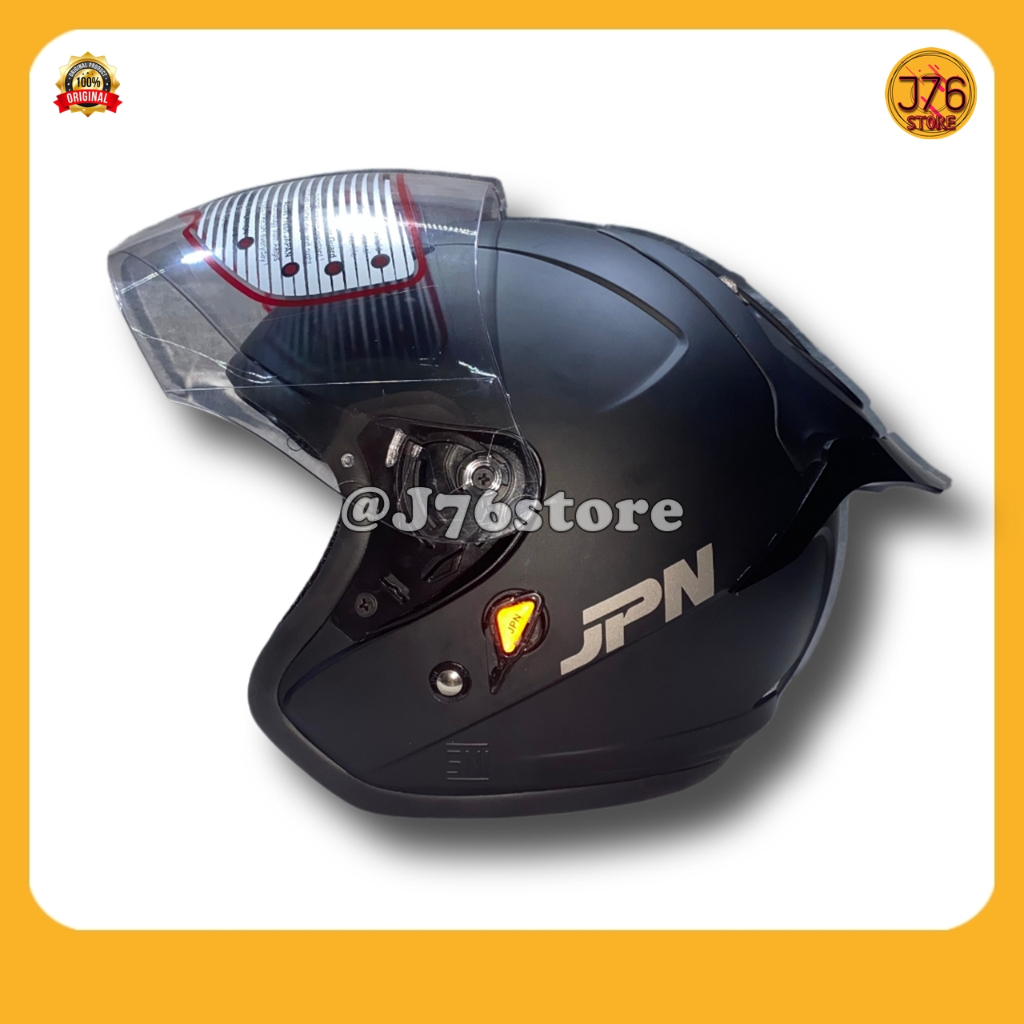 Jual Helmets Sepeda Motor Half Face Jpn Galaxy Solid Polos Original ...