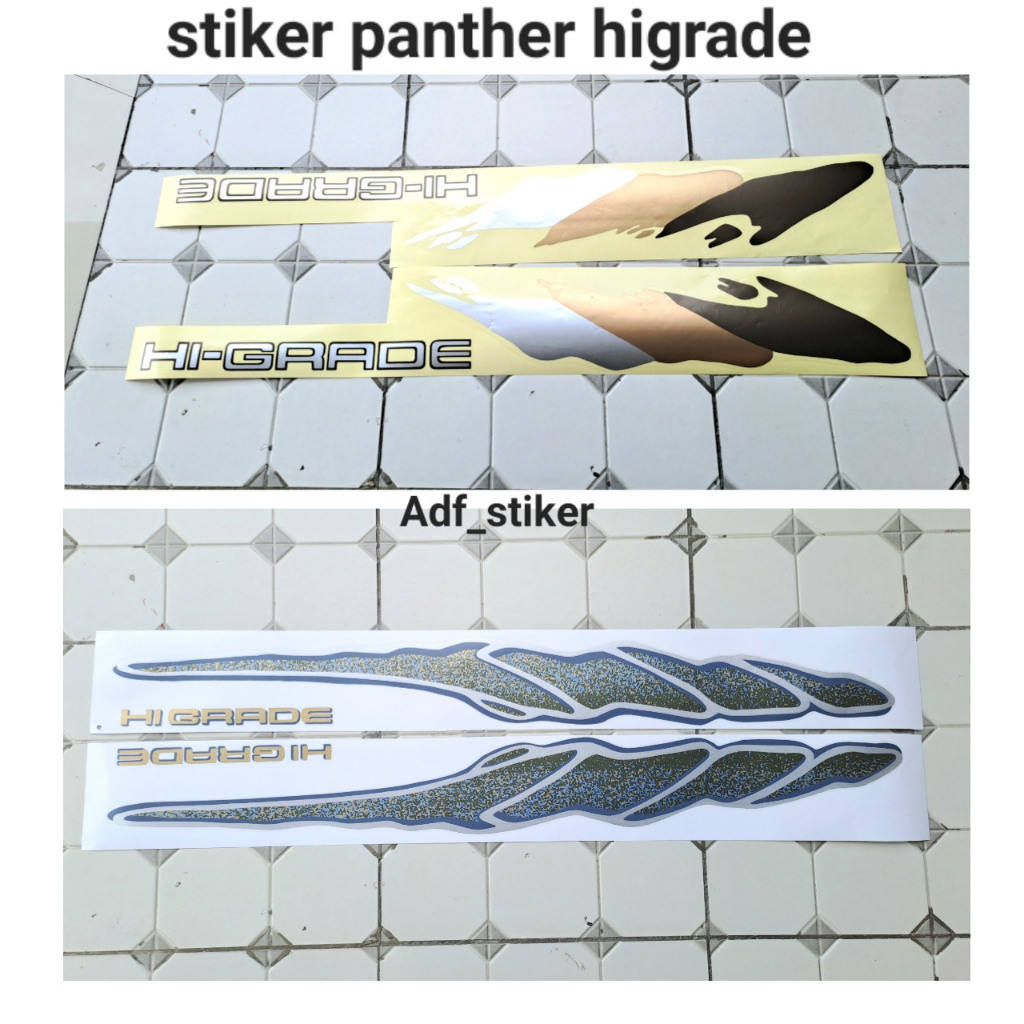 Jual Stiker body mobil Panther Hi grade tahun 1997 1998 fullset kanan ...