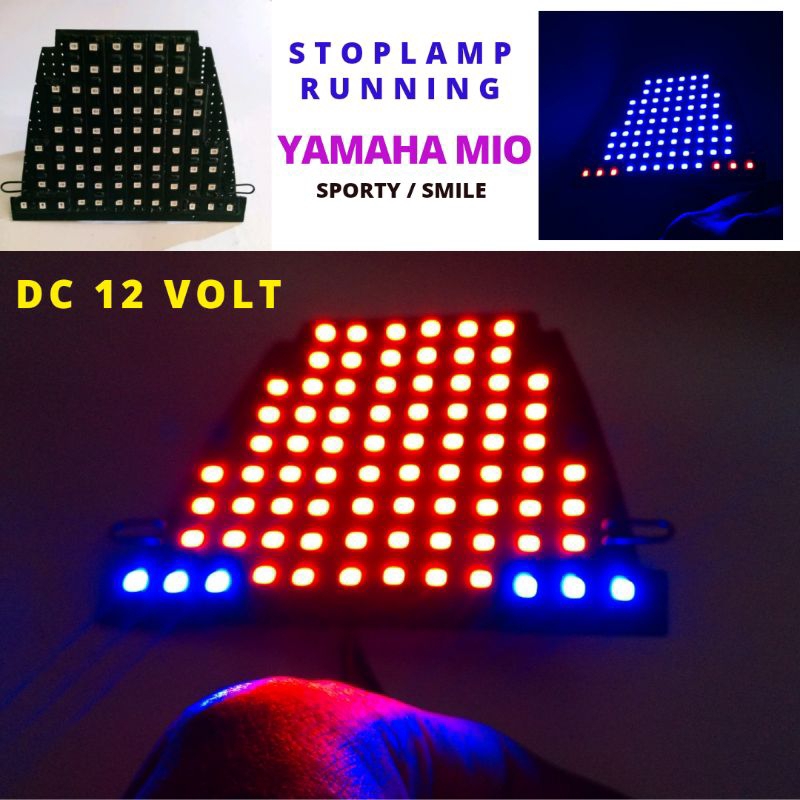 Jual Lampu Running Stop Lamp Running/Lampu Rem Running, Motor Mio ...
