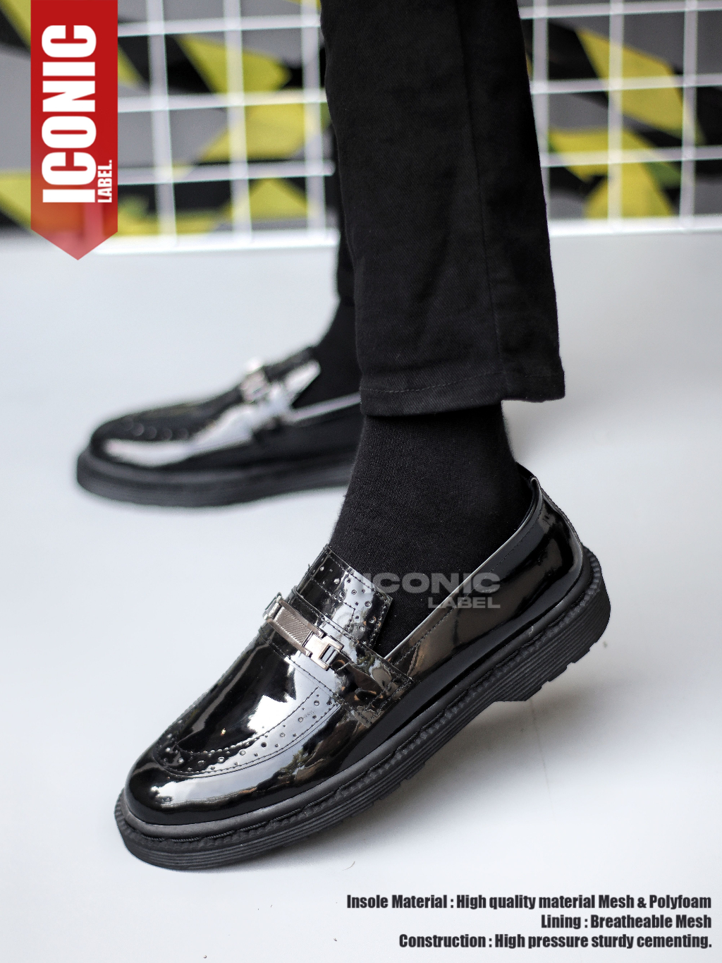 Jual Sepatu Docmart Loafers Pantofel Kerja Pria | Shopee Indonesia