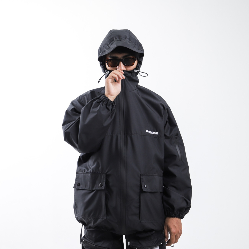 Jual Timebomb jacket WATERPROOF | GORPCORE | WADING JACKET | JAKET ANORAK TYPE 8 | Shopee Indonesia