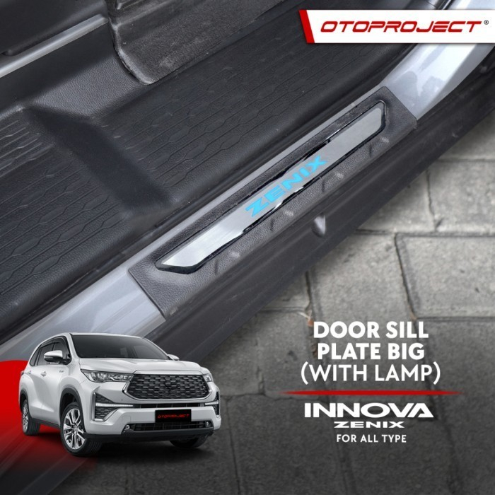 Jual [PROMO] Door Sill Plate V2 Ori Design Big Innova Zenix 2022/2023 ...