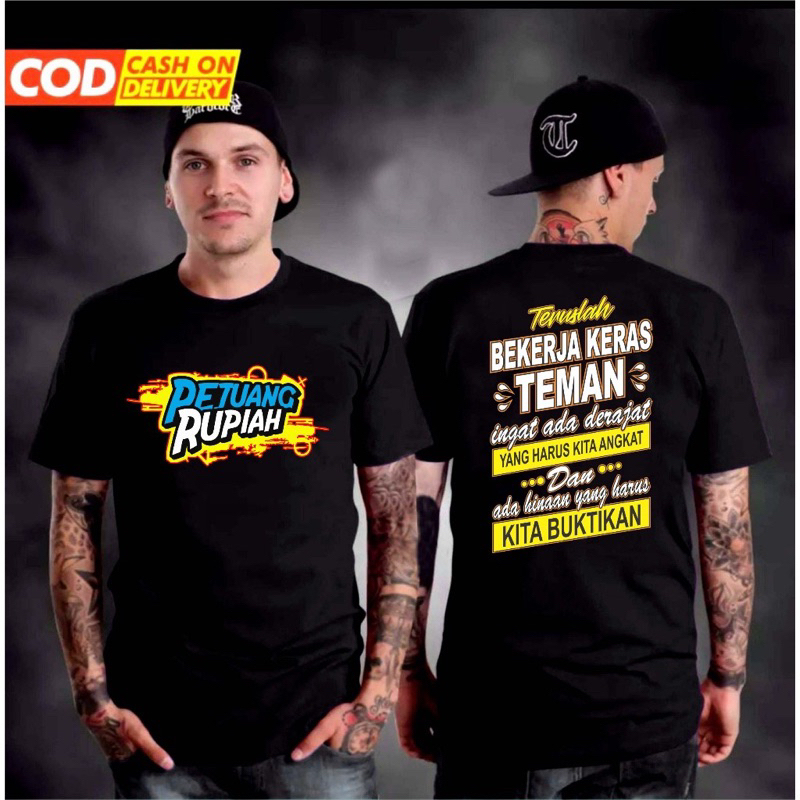 Jual Baju kaos kata pejuang rupiah teruslah bekerja keras kawan free ... Jual Baju kaos kata pejuang rupiah teruslah bekerja keras kawan free ...