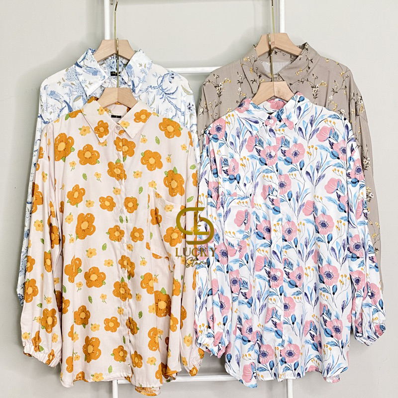 Jual Kemeja Basic Rayon Motif Terbaru | Shopee Indonesia