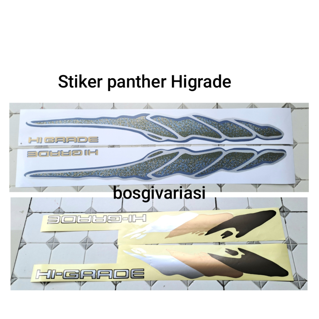 Jual Stiker list body panther higrade 1997-1998 / stiker isuzu panther ...