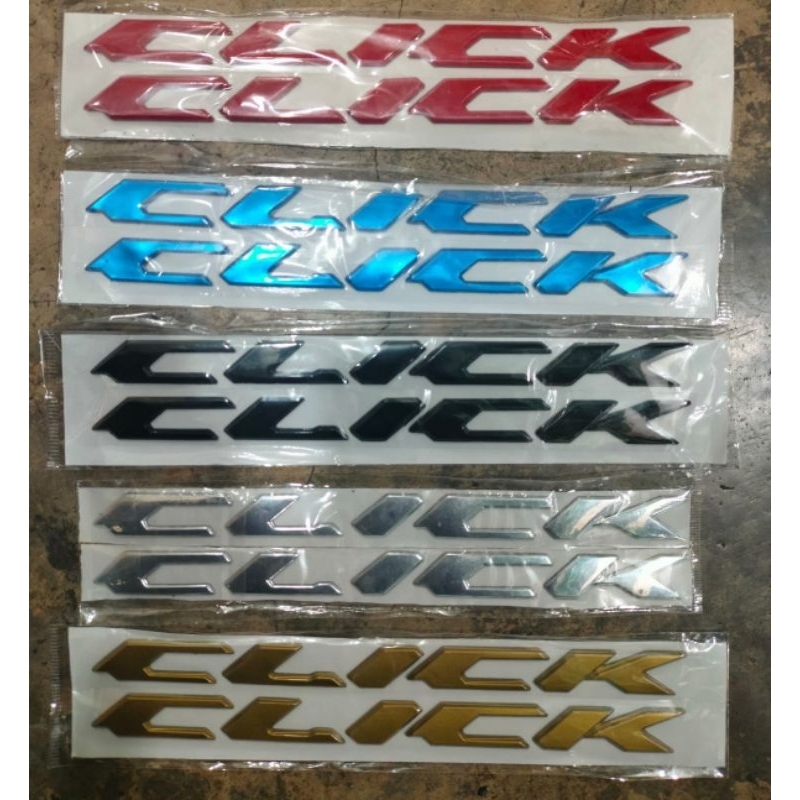 Jual EMBLEM TIMBUL LOGO HONDA CLICK | Shopee Indonesia