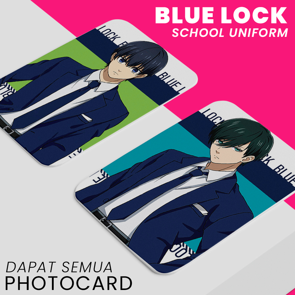 Jual Blue Lock Photocard School Uniform | Shopee Indonesia