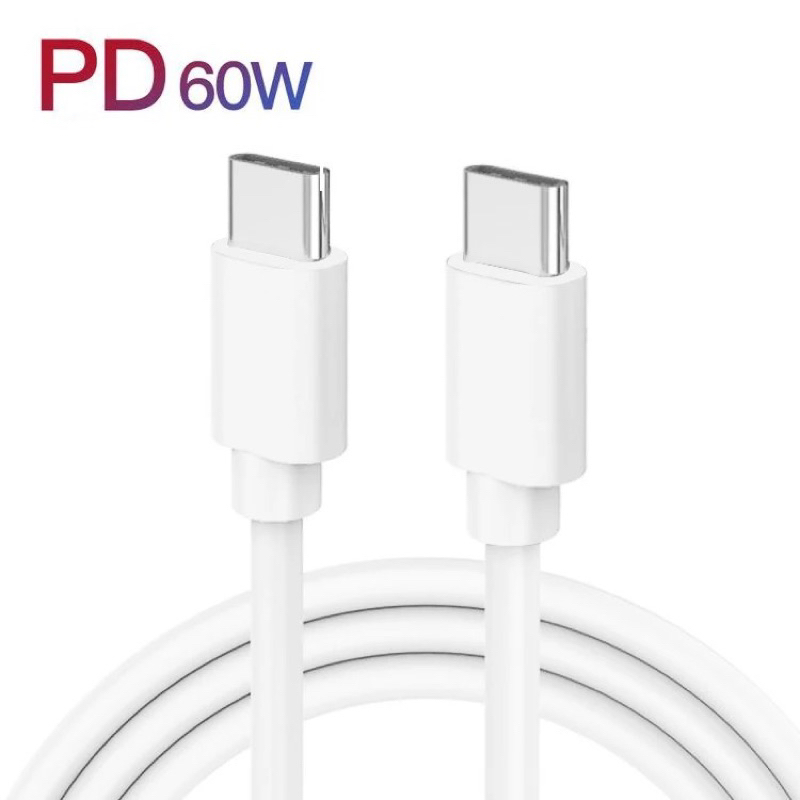 Jual Kabel Data Type C to C PD 3A Casan iphone 15 Pro Max Macbook Power ...