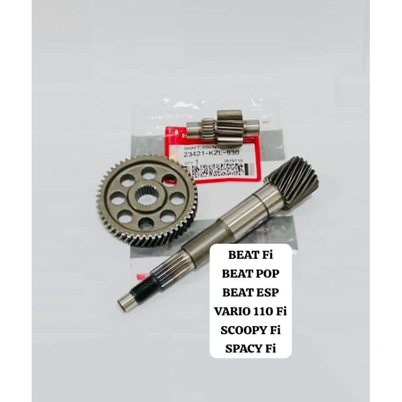 Jual GIGI GIR RASIO CVT BEAT Fi BEAT POP BEAT ESP VARIO 110 Fi SCOOPY ...