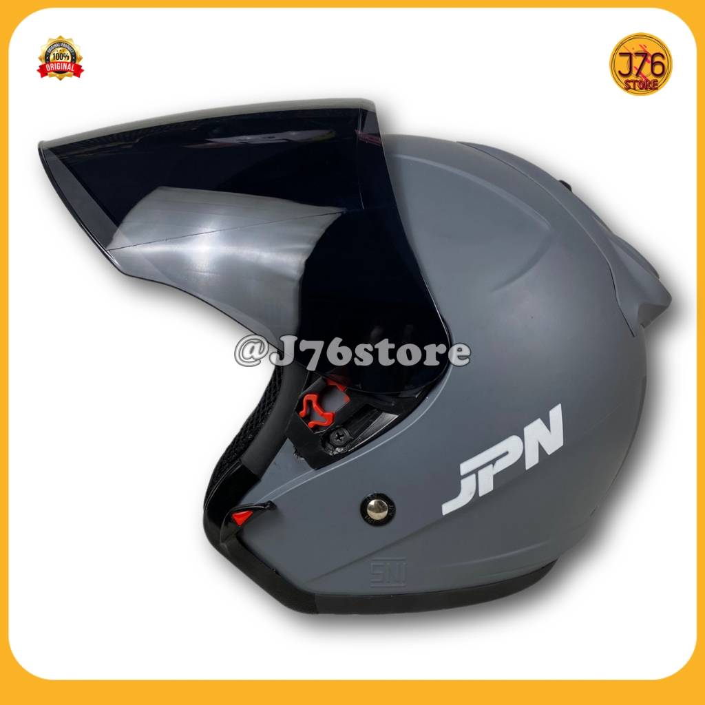 Jual Helmets Sepeda Motor Half Face Jpn Galaxy Solid Polos Original ...