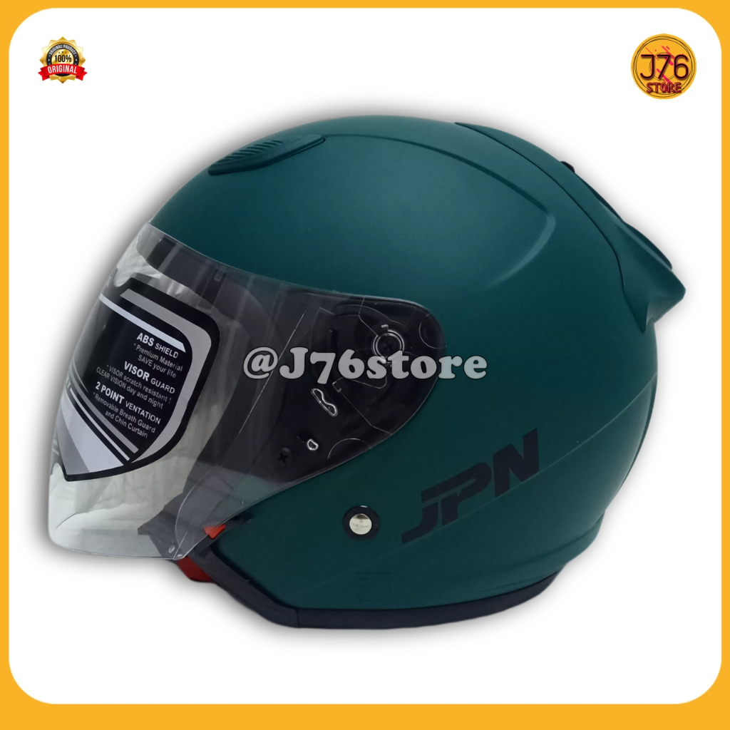 Jual Helmets Sepeda Motor Half Face Jpn Galaxy Solid Polos Original ...