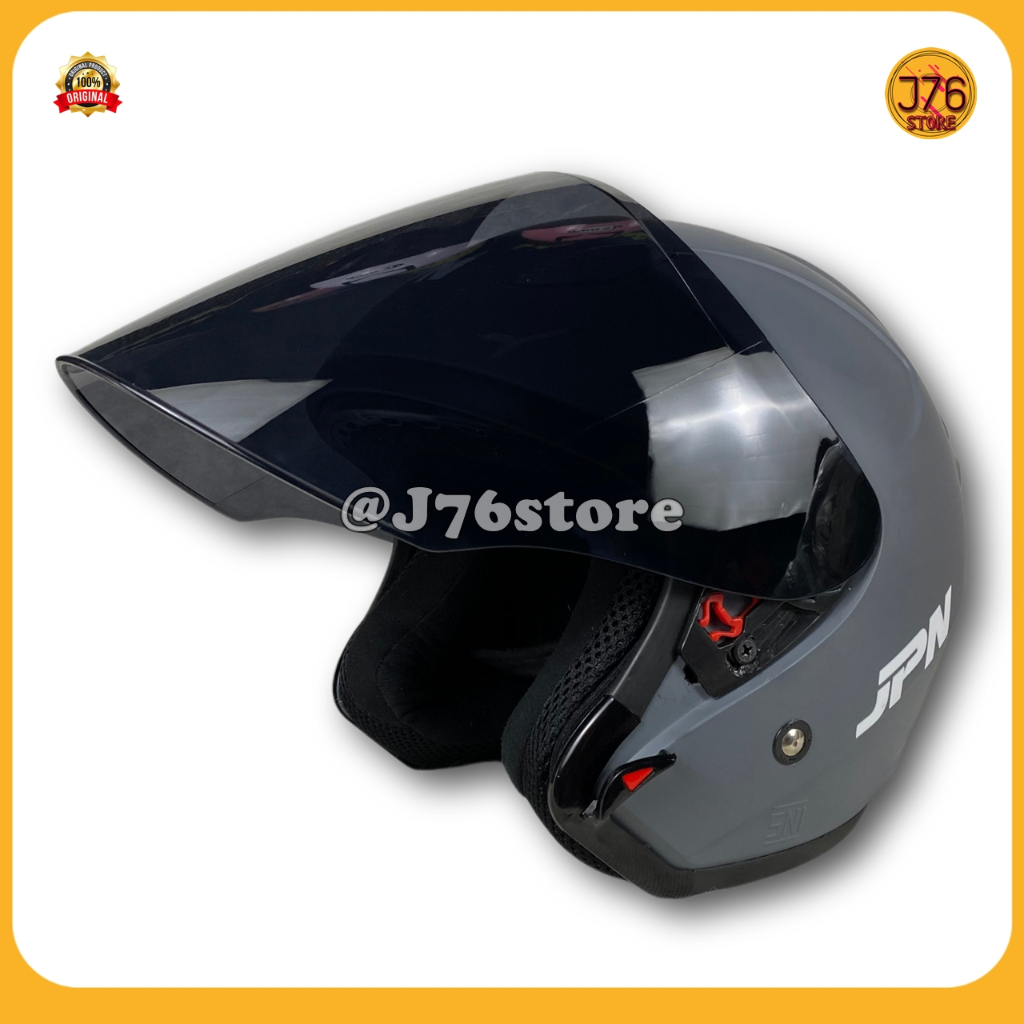Jual Helmets Sepeda Motor Half Face Jpn Galaxy Solid Polos Original ...