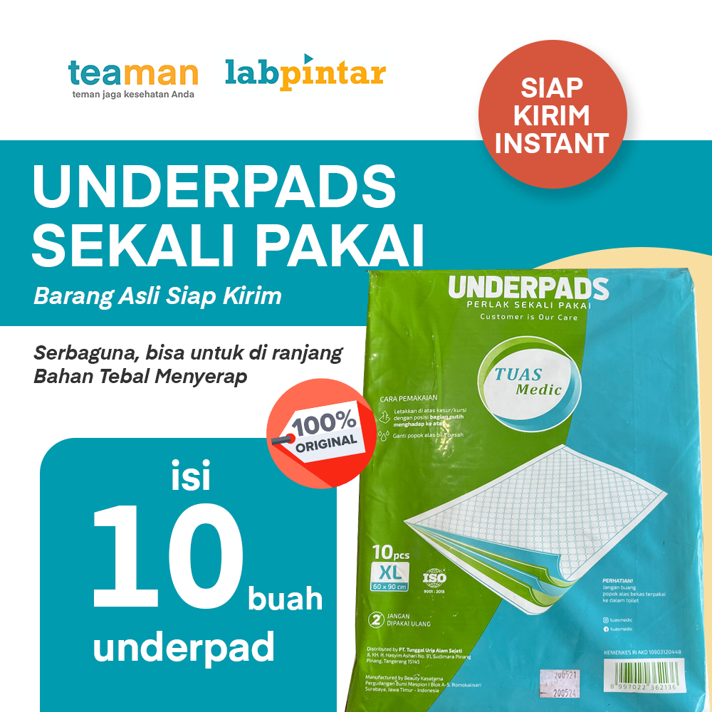Jual Underpad / Under Pad / Perlak / Alas Tidur 10pcs 60x90 cm | Shopee ...