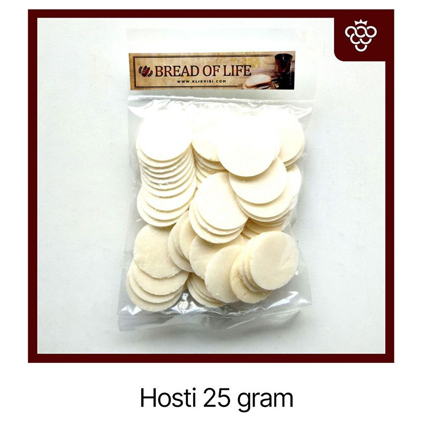 Jual Roti Perjamuan Kudus - Hosti Polos kemasan 25 gr | Shopee Indonesia
