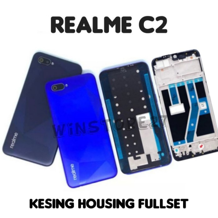 Jual REALME C2 RMX1941 - Casing Kesing Fullset Realme C2 RMX1945 ...