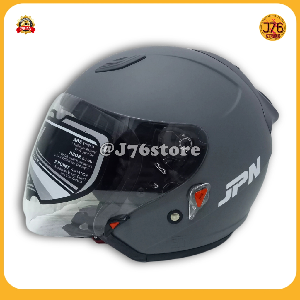 Jual Helmets Sepeda Motor Half Face Jpn Galaxy Solid Polos Original ...