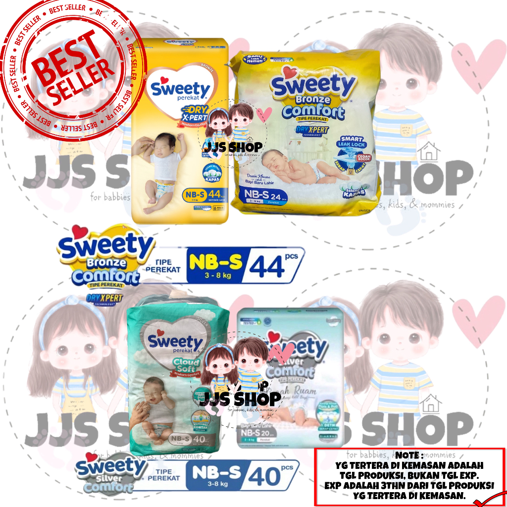 Jual SWEETY BRONZE NBS24 NB S-24 NB S24 NBS44 NB S-44 NB S44 M40 ...