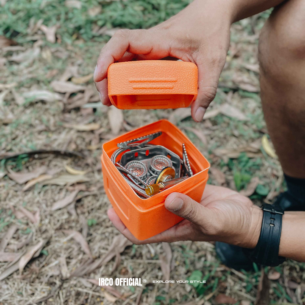 Jual IRCO Paket Kompor Lipat Camping Ultralight 3 Tungku Perapian dan ...