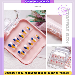 Jual Nail Art Packaging Acrylic Box Premium / Tempat Penyimpanan Kuku ...