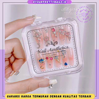Jual Nail Art Packaging Acrylic Box Premium / Tempat Penyimpanan Kuku ...